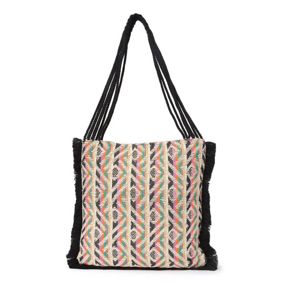 Twig & Arrow | Bags | Twig Arrow Woven Fringe Beach Tote | Poshmark